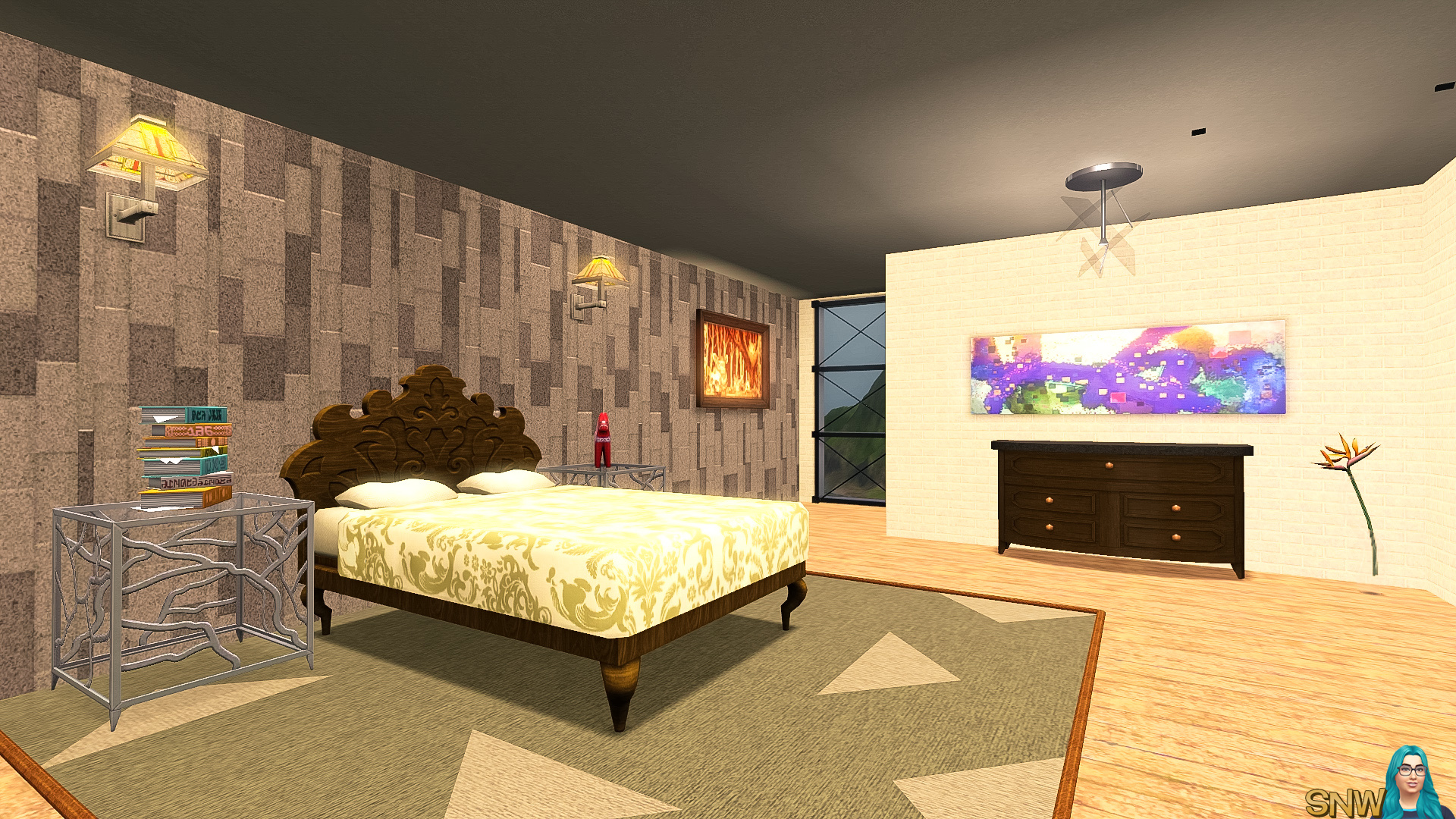 Hipster Central Lofts | SNW | SimsNetwerk.com