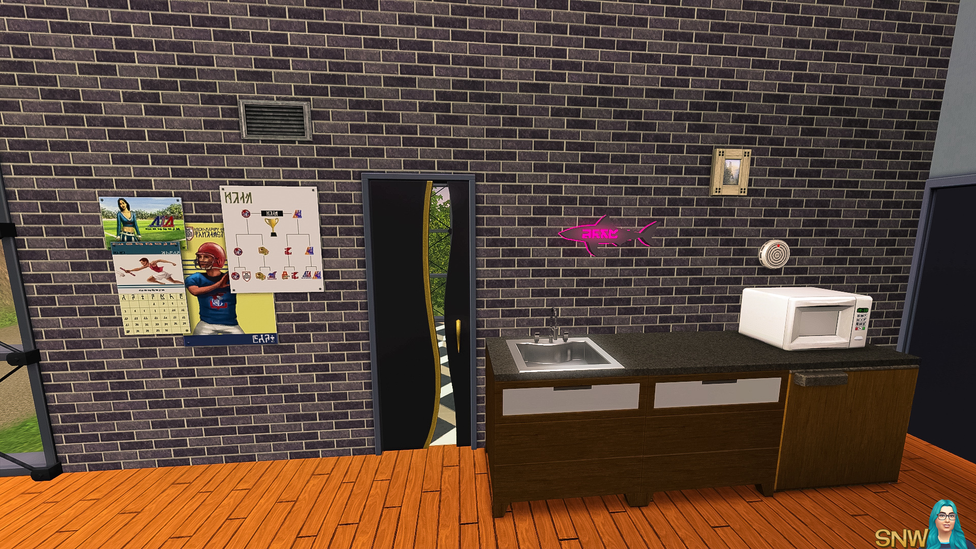 Hipster Central Lofts | SNW | SimsNetwerk.com