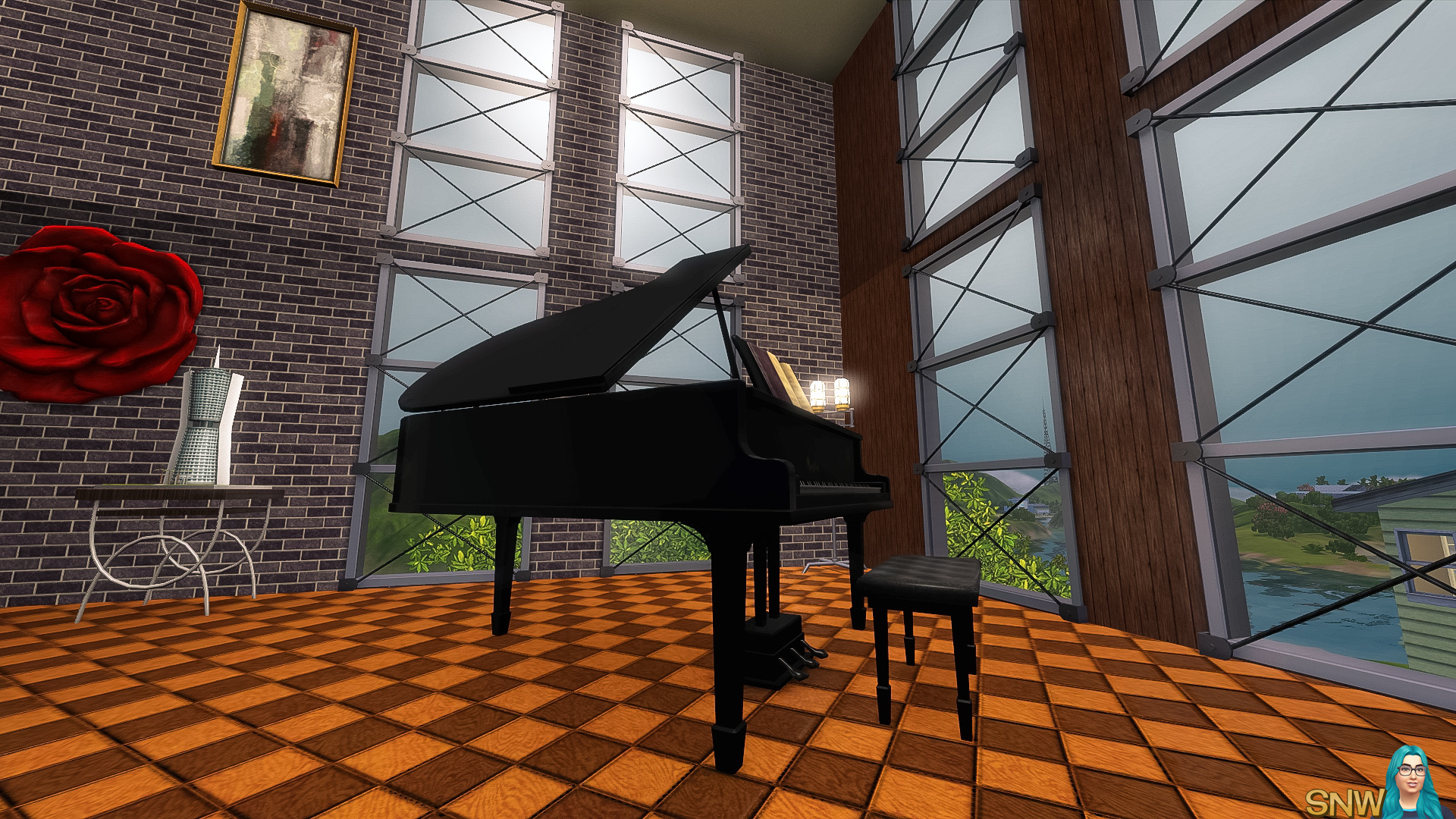 Hipster Central Lofts | SNW | SimsNetwerk.com