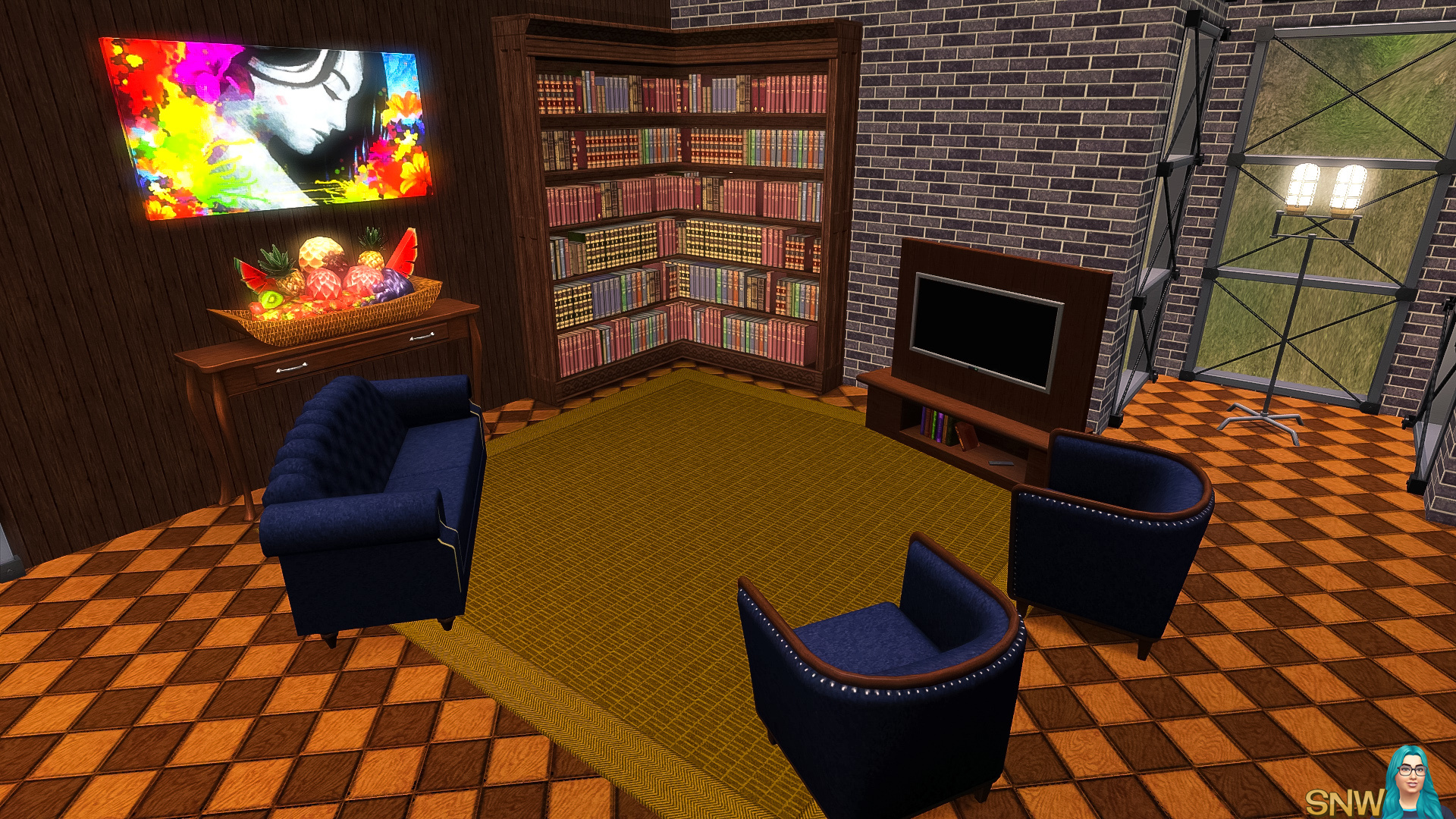 Hipster Central Lofts | SNW | SimsNetwerk.com